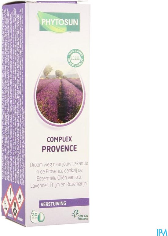 Phytosun Complex Provence op basis van Essentiële Olie –ontspannen sfeer in huis 30ml | bol