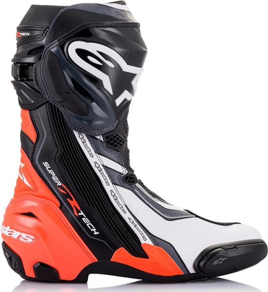 Alpinestars Supertech R 2021 Black Red Fluo White Gray 48 - Maat ...