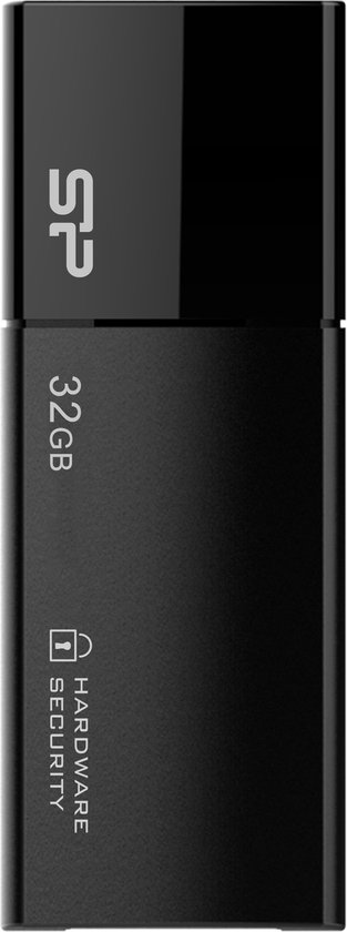 Silicon Power Secure G50 USB USB stick - 32GB - Zwart | bol