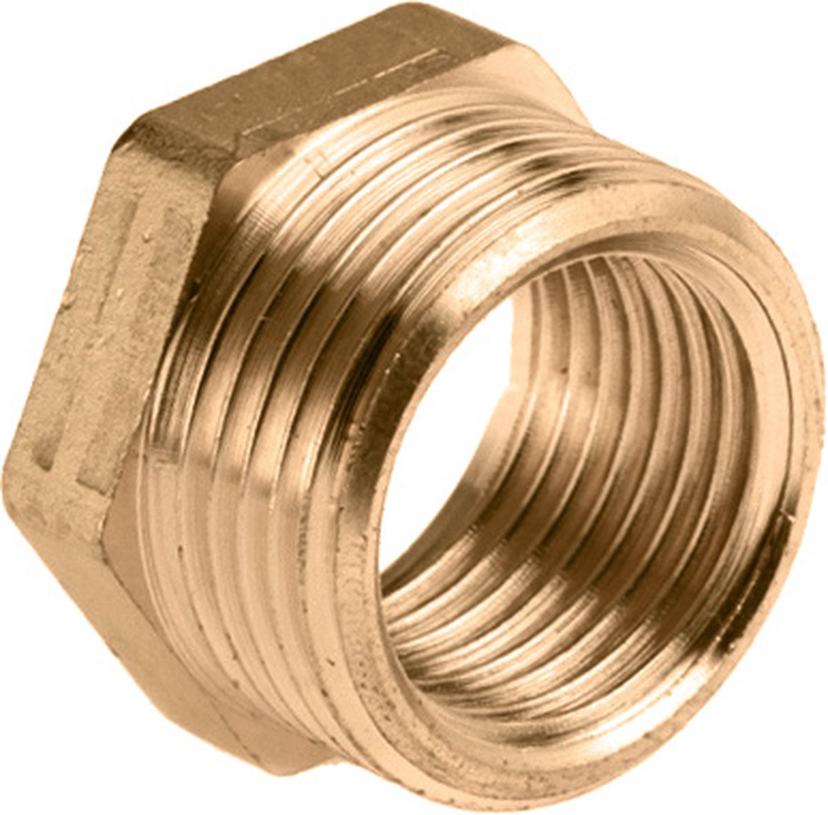 Bonfix messing verloopring - 1 x 3/4 Binnendraad | bol.com