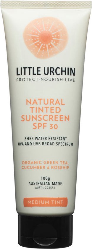 Little Urchin- Natuurlijke Getinte Zonnebrand SPF 30 | bol