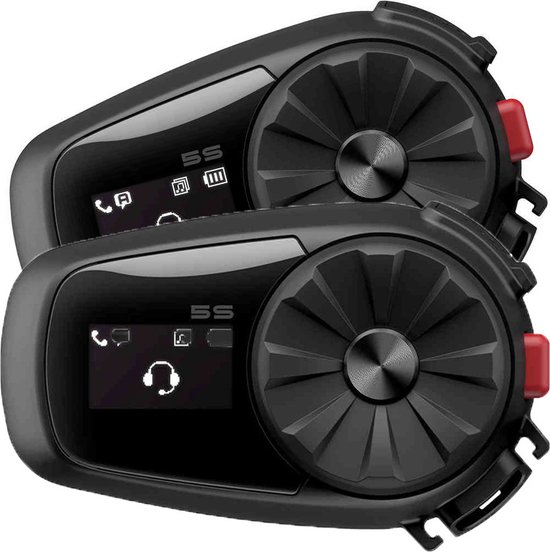 Sena 5S Dual Bluetooth 5.0 Communicatiesysteem - Maat - Bluetooth Intercom | bol