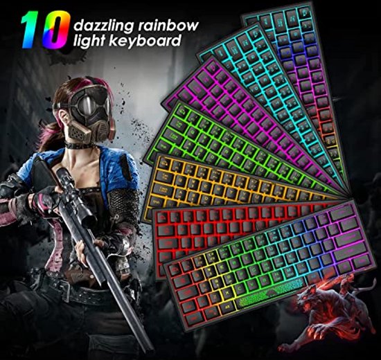 UK Layout Bedraad Gaming Toetsenbord | bol.com