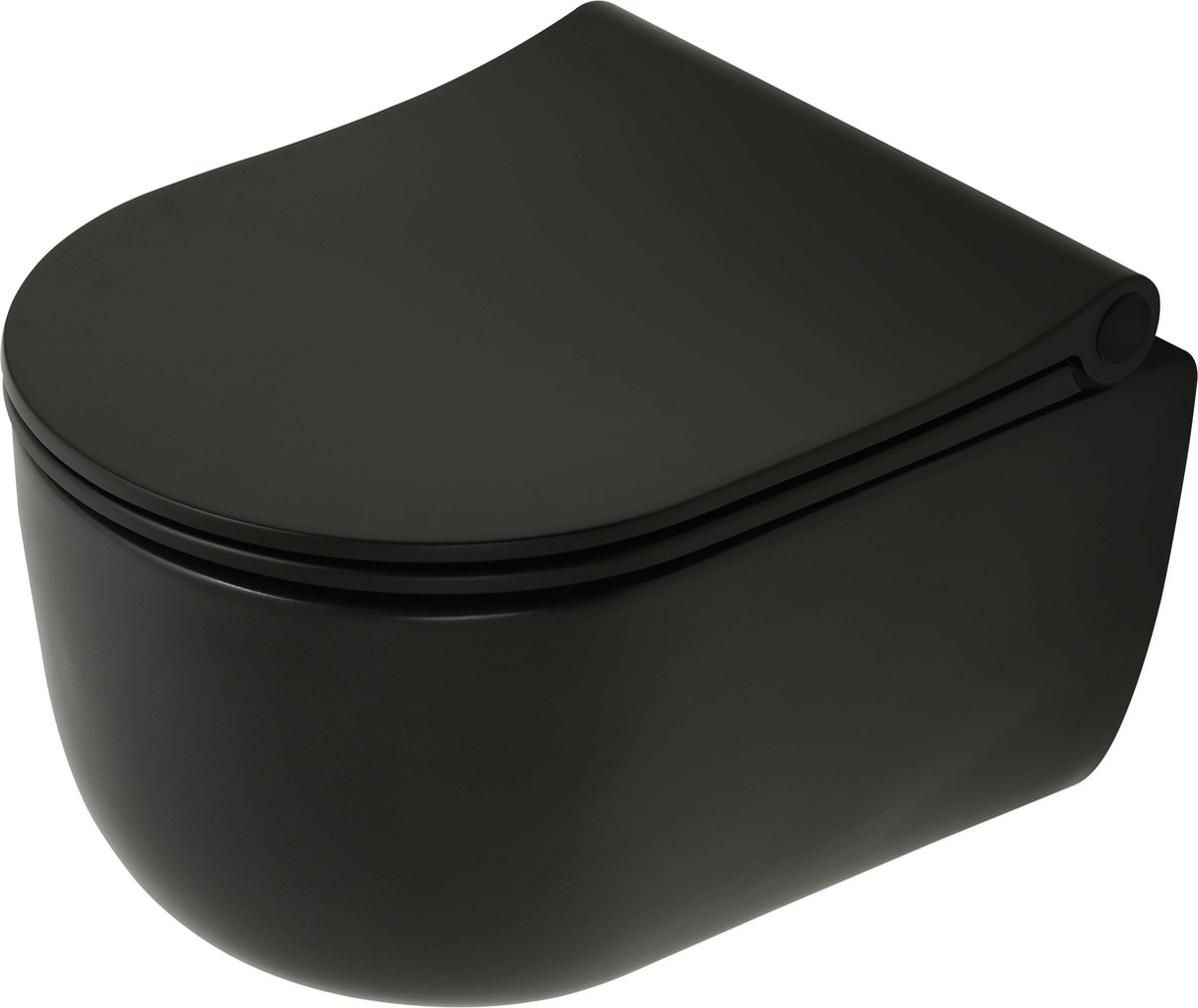 Plieger/Pressalit A/S Kansas hangend rimless toilet met slim wc bril 40 ...