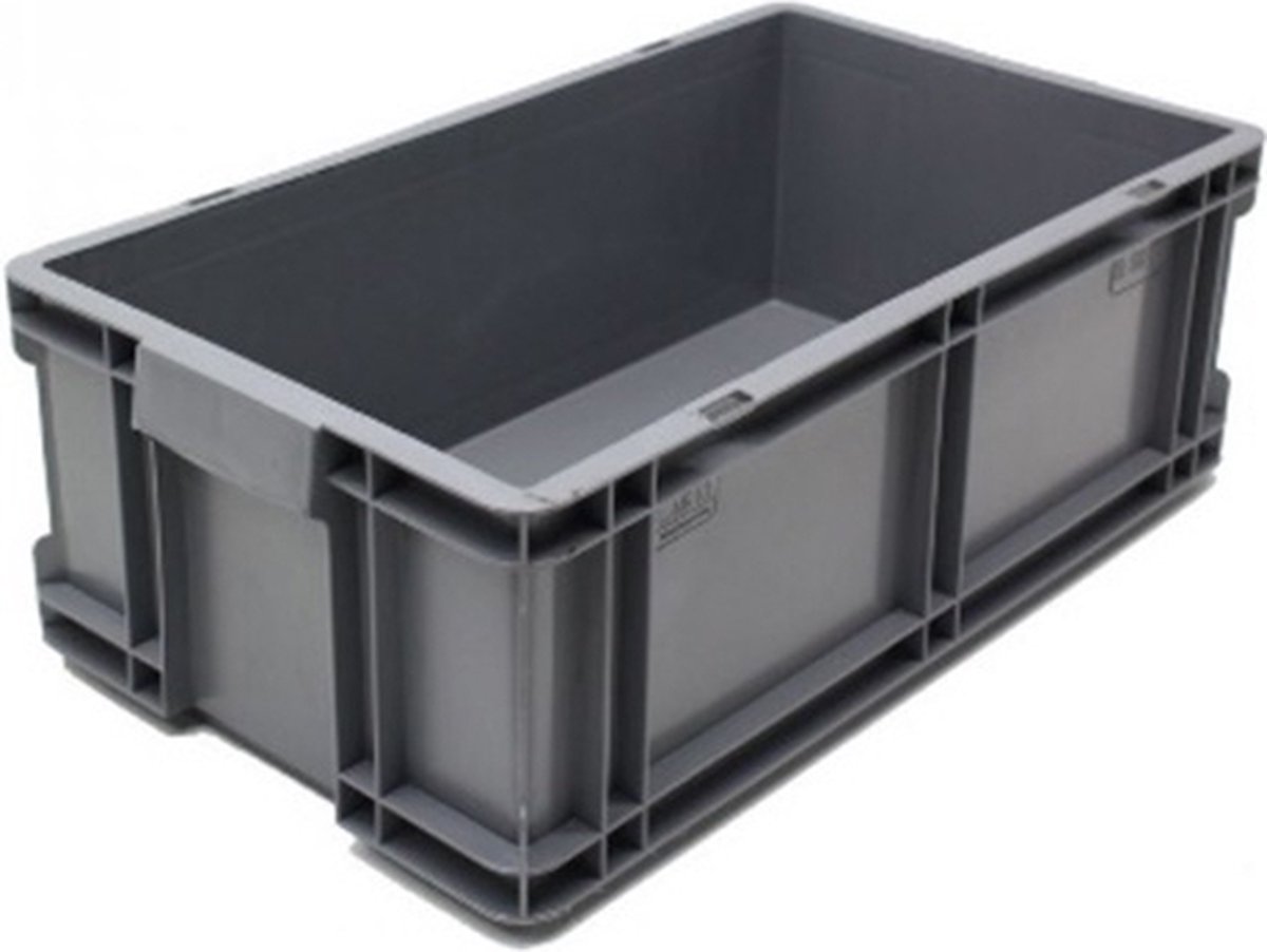 Kunststof stapelbakken Blauw 505 mm x 295 mm x 180 mm | bol.com