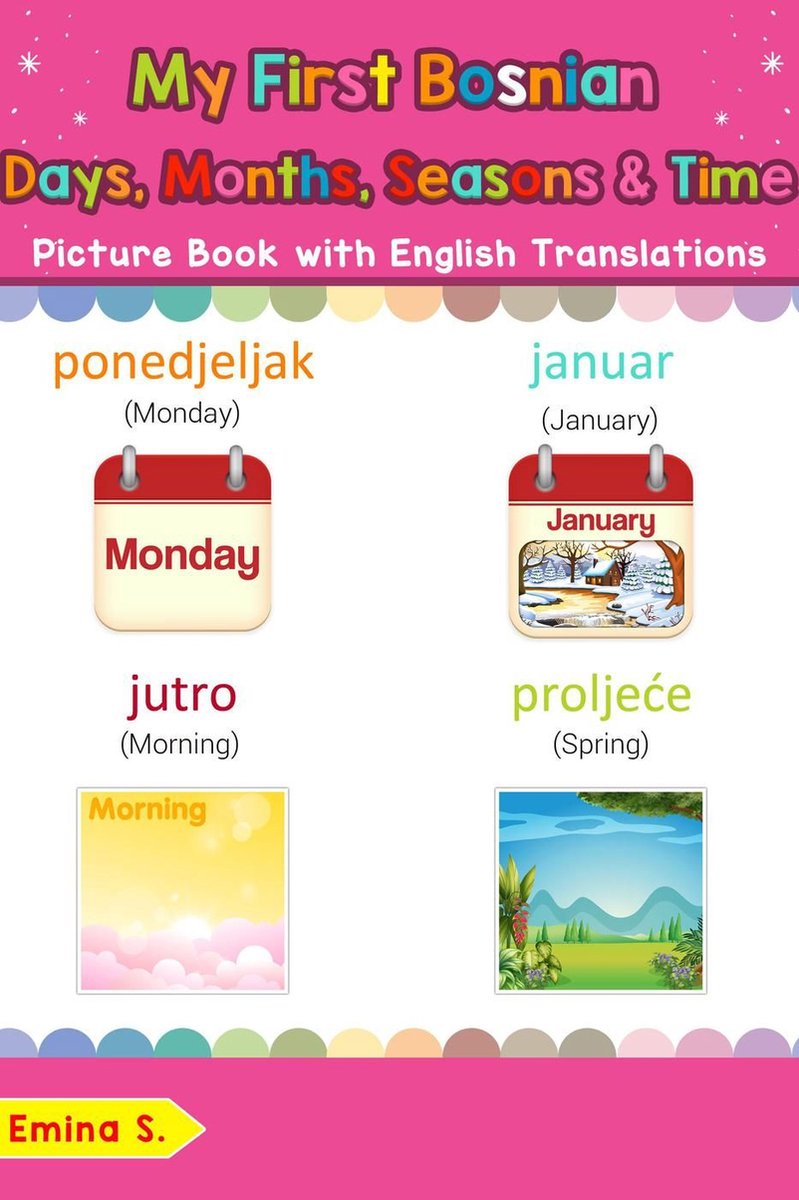 Teach & Learn Basic Bosnian words for Children 19 - My First Bosnian ...