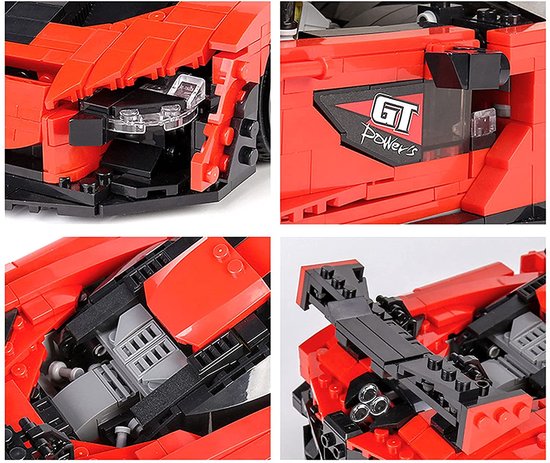 Mould King 10007 - McLaren Senna - Lego Compatible - DIY - Bouwset ...