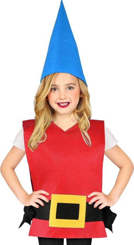 Widmann - Dwerg & Kabouter Kostuum - Grote Puntmuts Kabouter Set Kind ...