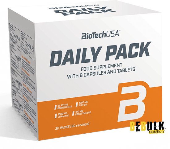 Daily Pack Vitamins & Minerals - 30 Packs - BiotechUSA | bol.com