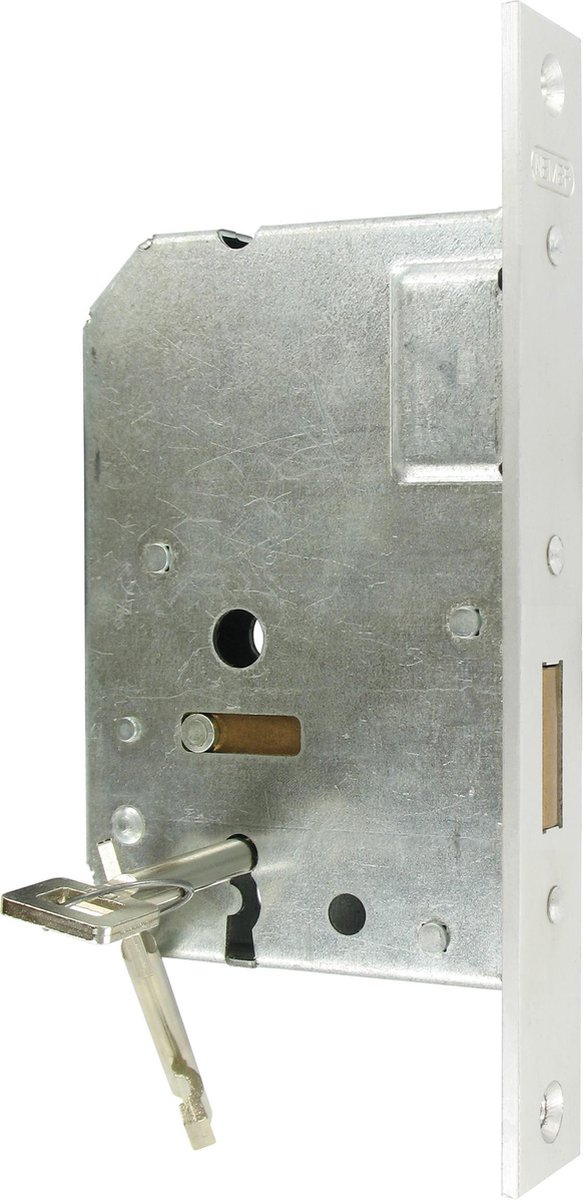 NEMEF insteekslot met schoot en 2 sleutels t.b.v. kastdeur | bol.com