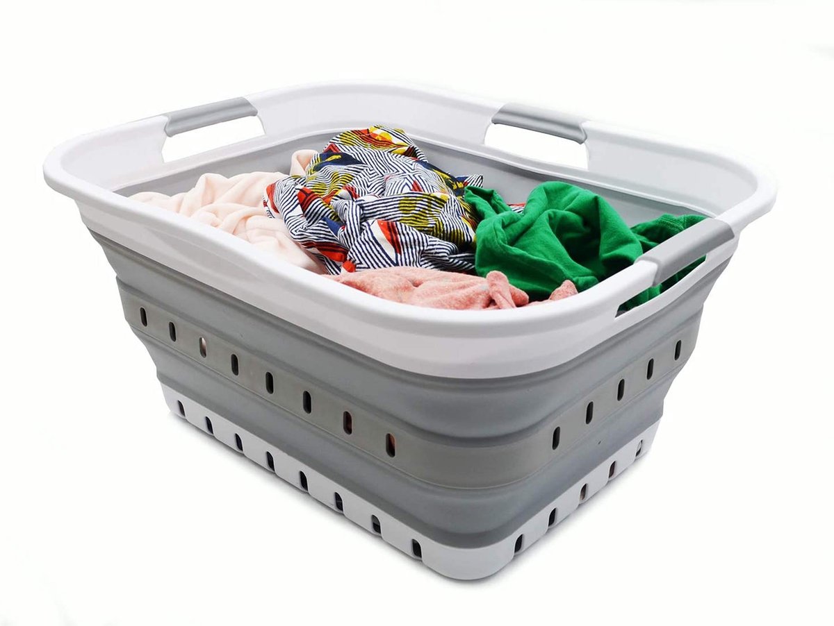 42L plastic inklapbare wasmand - inklapbare pop-up opbergbak/organizer ...