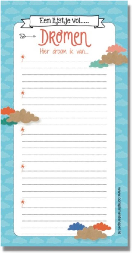Een lijstje vol... dromen | bol