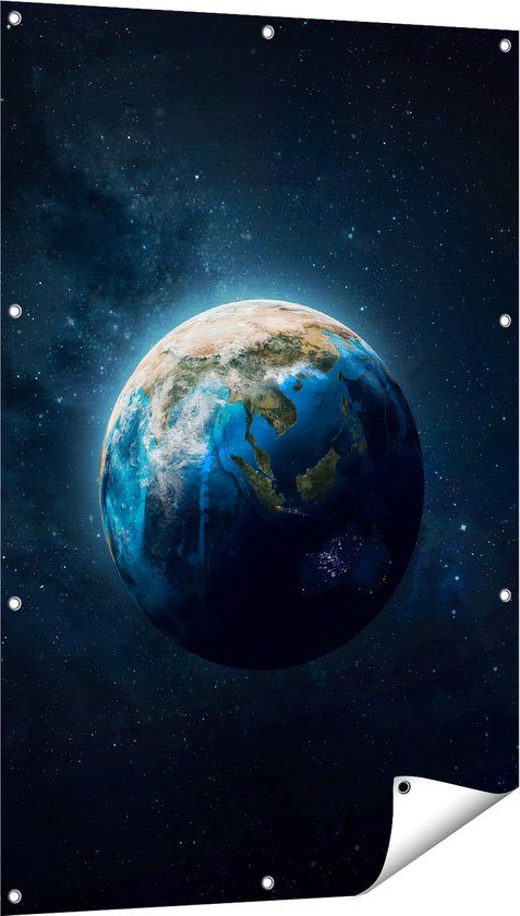 Gards Tuinposter De Aarde vanuit de Ruimte - 80x120 cm - Tuindoek ...