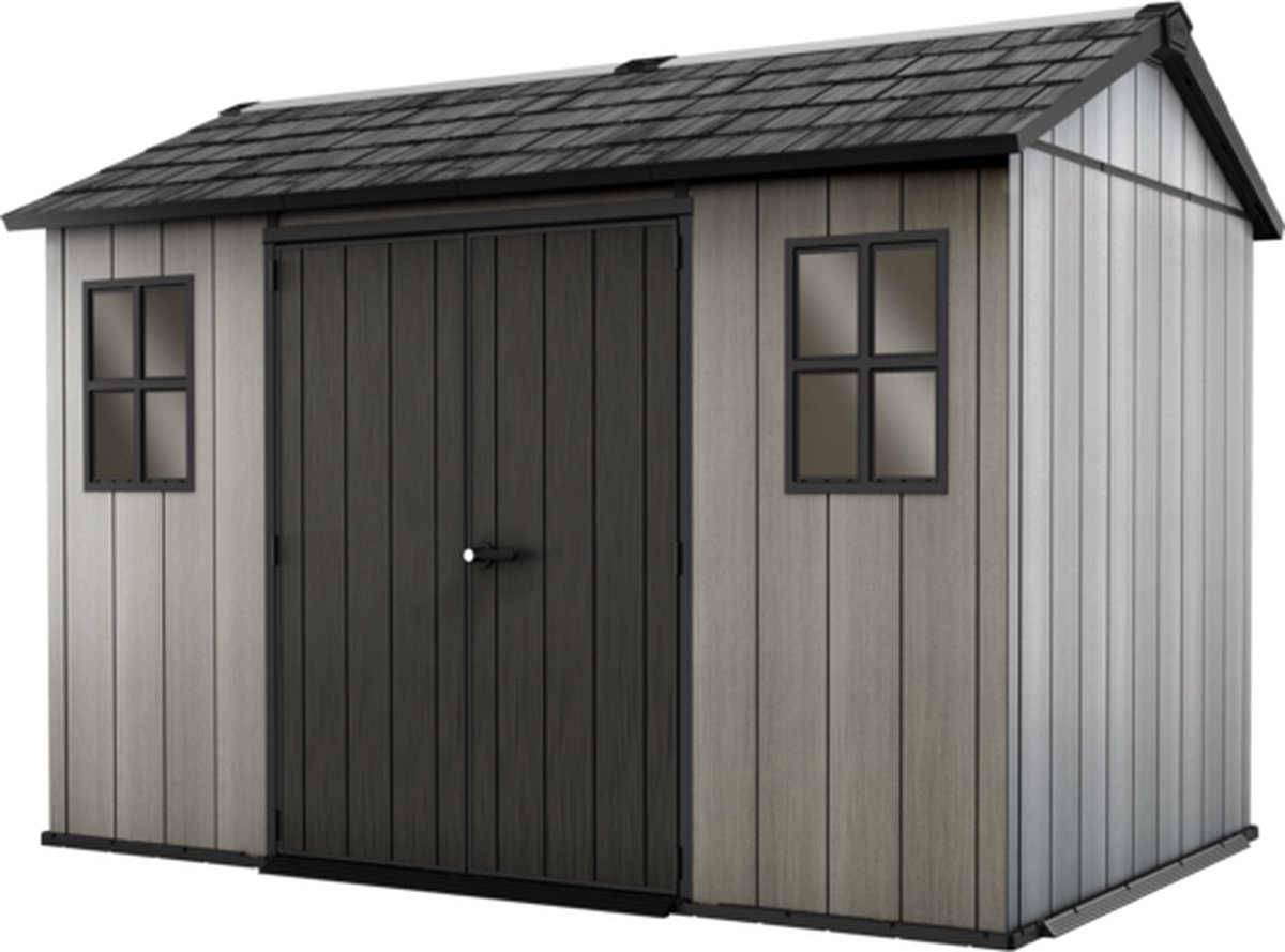 Keter Oakland 1175 Tuinhuis - 350x230x253 cm - Grijs | bol.com