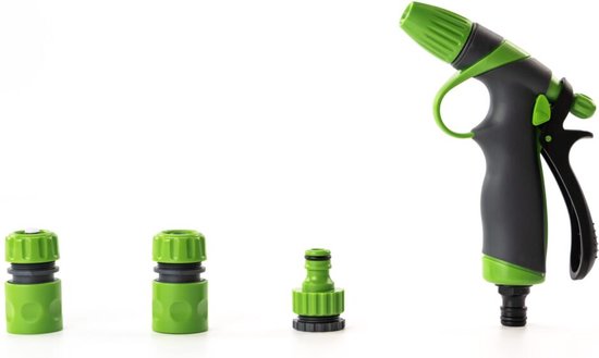 SUAN - Complete kit voor verstelbaar sproei- en reinigingspistool ...