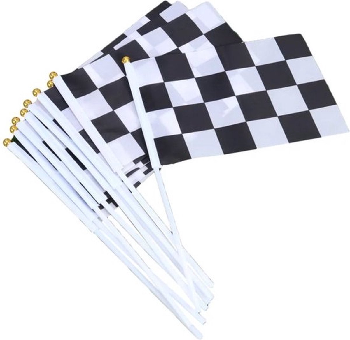 Race vlag – formule 1 – race – vlaggen – 5 stuks –zwaaivlag formule 1 ...