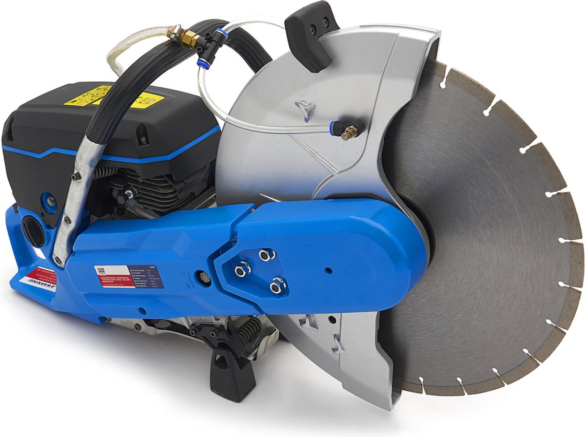 Professionele betonzaag / bandenzaag / motorslijper 3750W - 74cc met ...