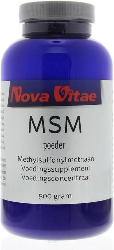 Nova Vitae - MSM Poeder - 500 gram | bol.com