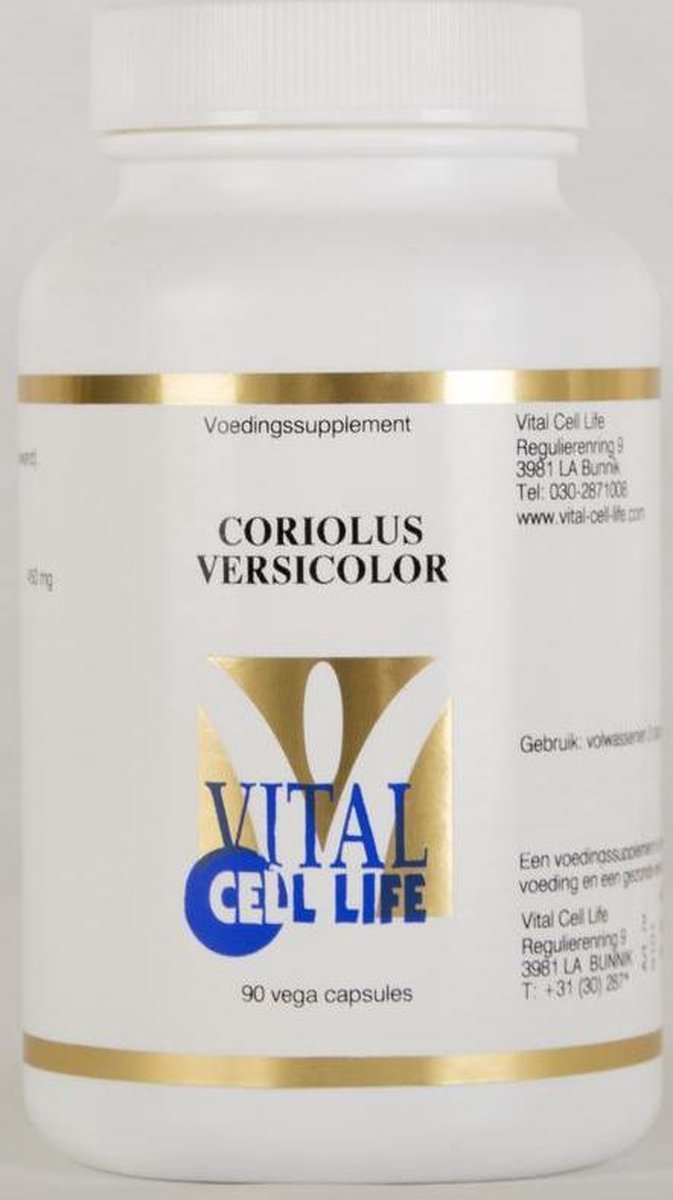 Vital Cell Life Coriolus Versicolor 90 capsules | bol.com
