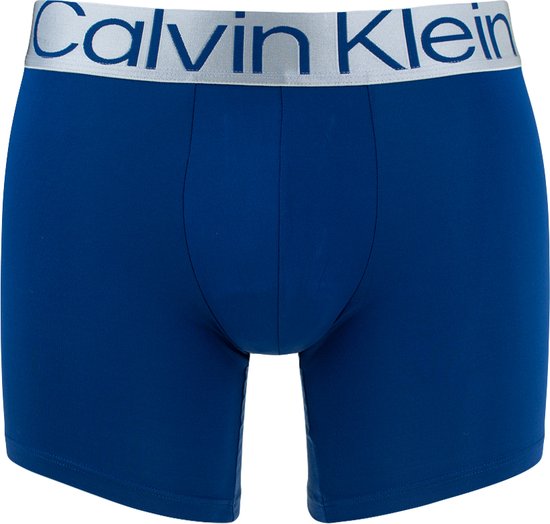 Calvin Klein microfiber reconsidered steel 3P boxers blauw - M | bol