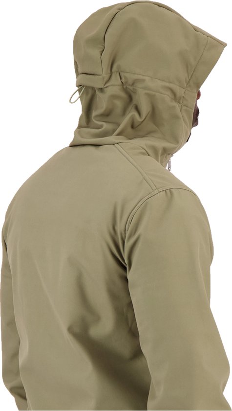 Black Bananas Camp Softshell Jacket Fossil | bol.com