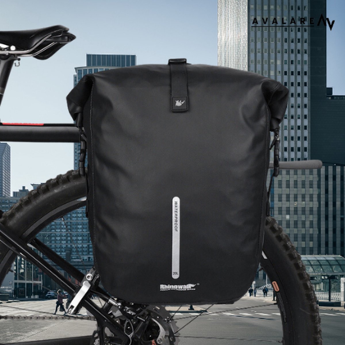Avalare Multi-use Fietstas - Fietstassen dubbel - Waterdicht - Fietstas ...