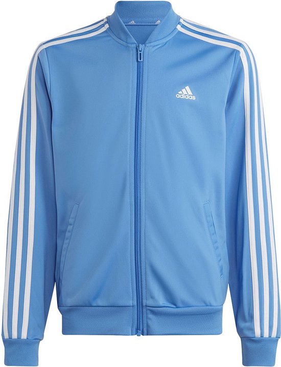 Adidas Sportswear 3s Trainingspak Unisex Top Blue Fusion Met White