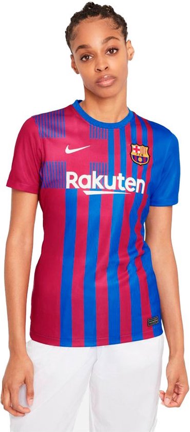NIKE FC Barcelona Stadium Huis 21/22 Dames - Soar / Pale Ivory - L ...