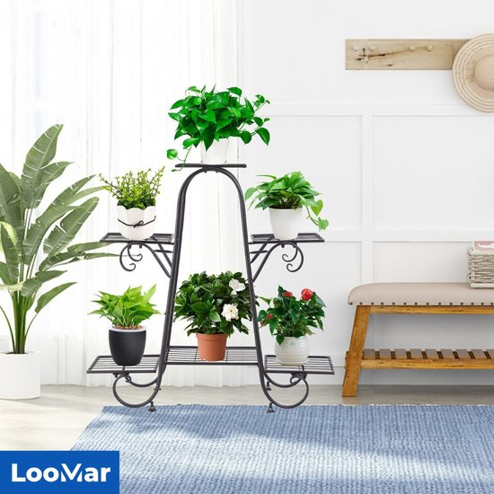 LooMar Plantenrek – Plantentafel – Plantenstandaard / Plantenhouder ...