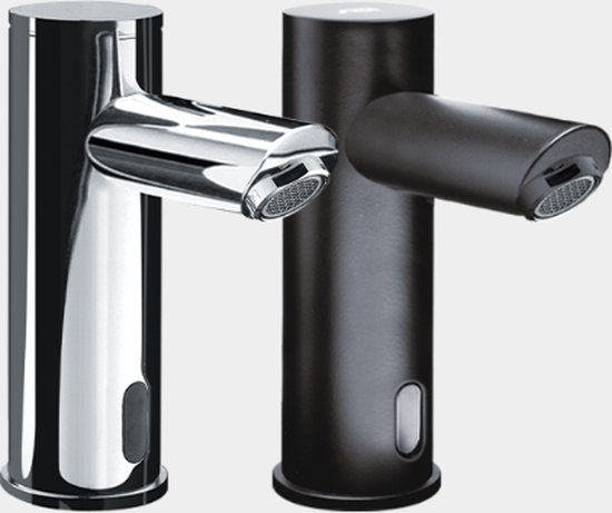 Waterkraan met Sensor Mat Zwart, Wastafelmontage, EZ Fill | bol.com