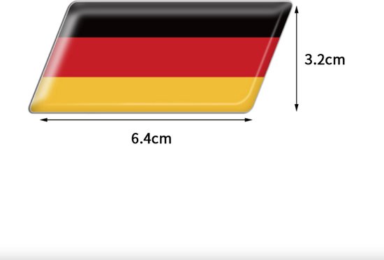 Vlag sticker - autostickers - autosticker voor auto - bumpersticker ...