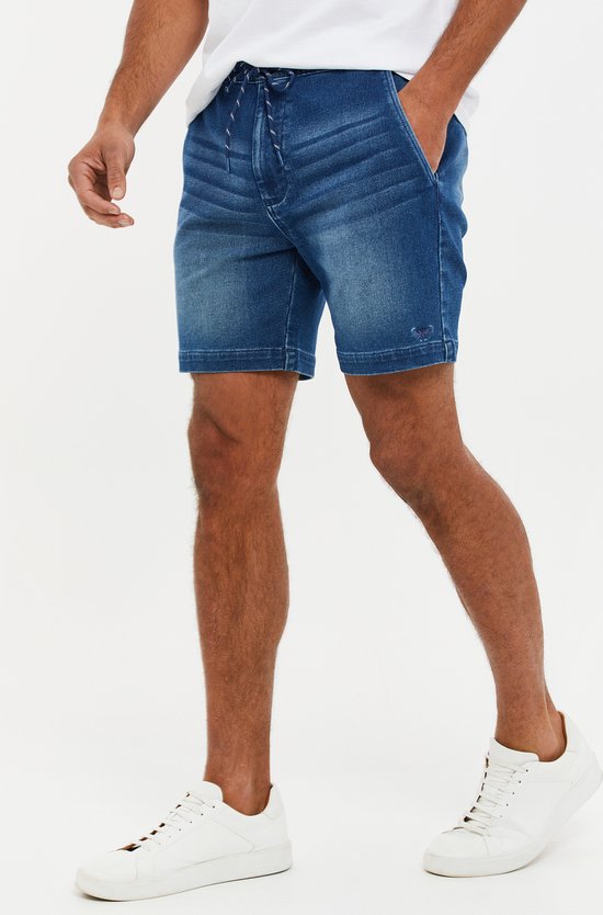 Threadbare Denim Corps Jeansshort | bol