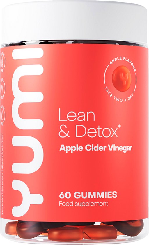 Lean & Detox Apple Cider Vinegar Gummies (Yumi) 60st | bol