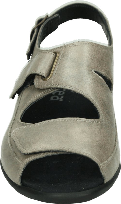 Durea 7178 H - Platte sandalenDames Sandalen - Kleur: Metallics - Maat ...