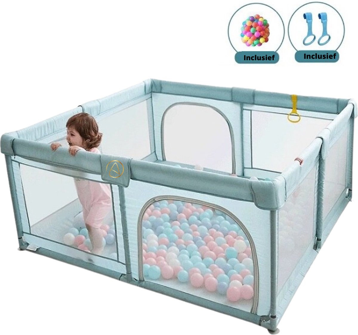 Arvona Grondbox - Grondbox Baby - Playpen - Kruipbox - Kinderbox ...
