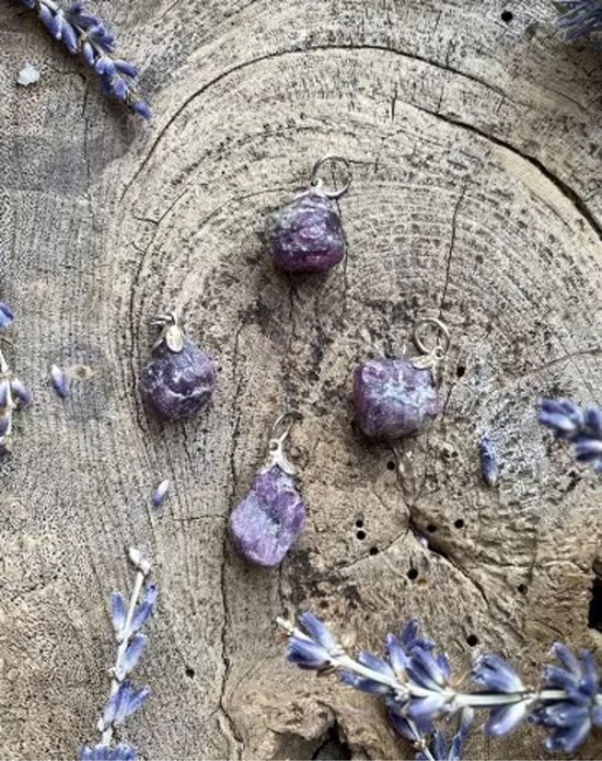 Ruben Robijn Robijn ruw edelsteen hanger | bol