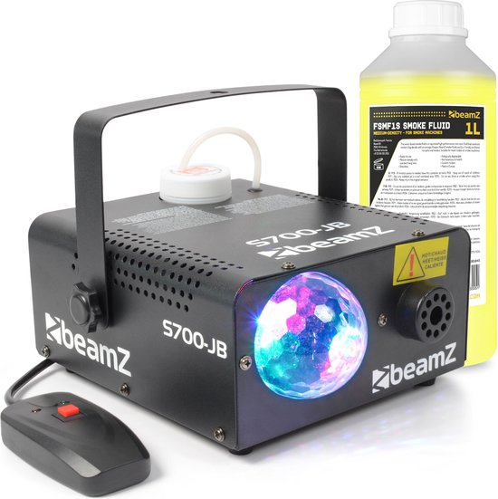 BeamZ S700-JB rookmachine met Jelly Ball lichteffect - inclusief 1 ...