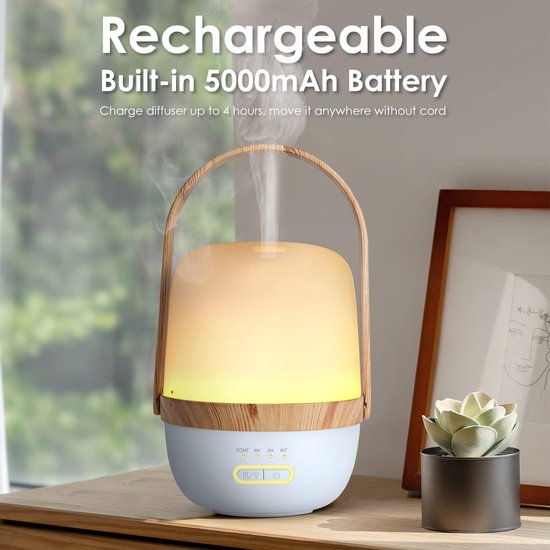 Aroma Diffuser, aromatherapie-diffuser voor etherische olein - aromatherapy diffuser | bol