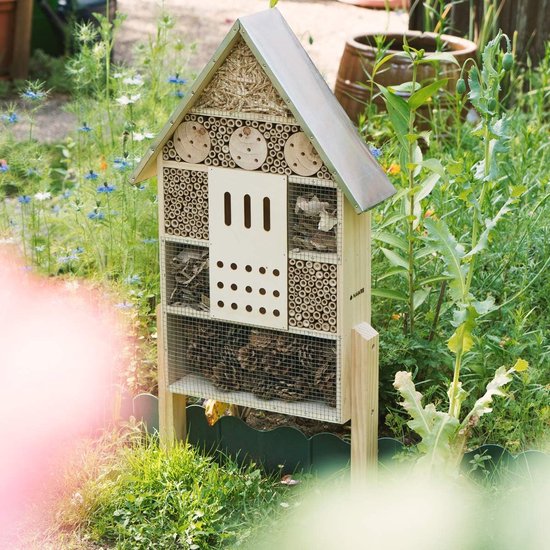 insectenhotel / Design insectenhotel met natuurlijke materiaal - Voor ...