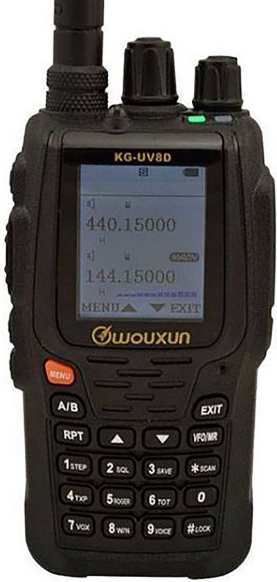 Wouxun KG-UV8D Plus met scrambler Dualband IP55 5Watt Breedband | bol