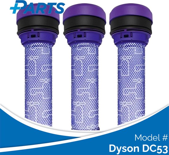 Dyson DC53 Filter Set van Plus.Parts® geschikt voor Dyson - 3 stuks | bol