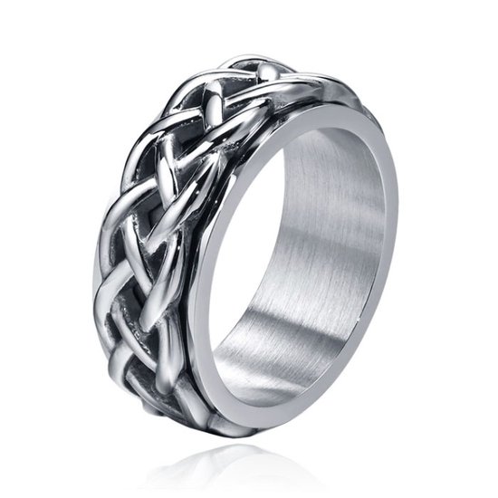 Mendes Ring voor Mannen - Celtic Band Silver-20mm | bol