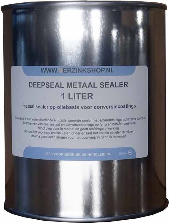 Verzinkshop DeepSeal Metaal Sealer - 4000 ml | bol