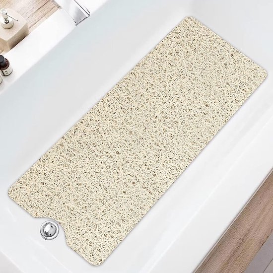 Douchemat, antislip, zacht comfort, massage, badmat met afvoergaten ...