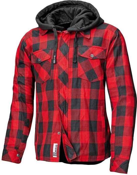 Held Lumberjack II Red Black Motorcycle Jacket-4XL - Maat - Jas | bol
