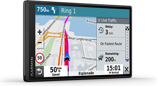 Garmin Drive 55 - Auto Navigatiesysteem - Ingebouwde WIFI & Real-time ...