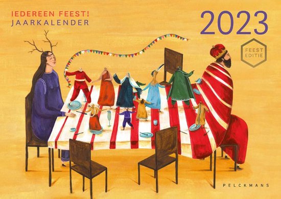 Iedereen feest jaarkalender 2023 | 9789464018264 | Boeken | bol.com