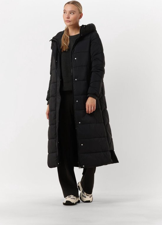 Y.A.S. Yaslira Long Padded Coat Jassen - Zwart | bol.com