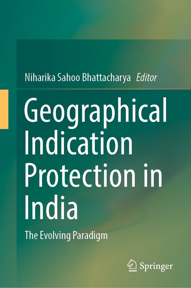 Geographical Indication Protection in India (ebook) | 9789811942969 ...