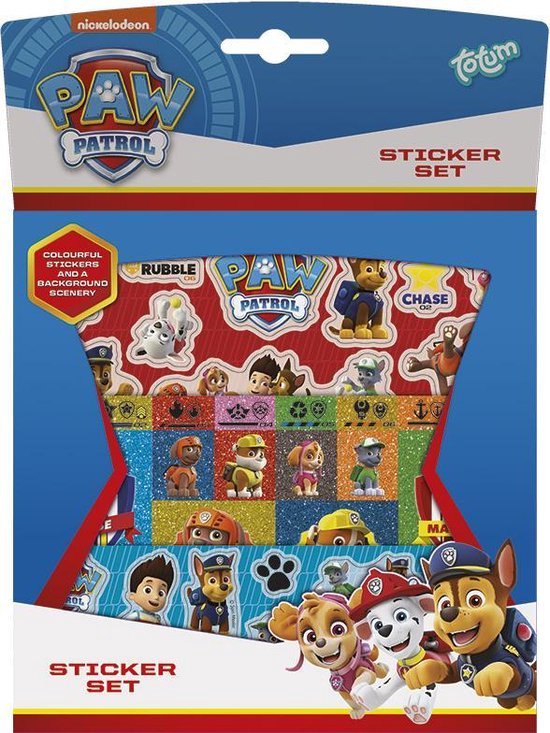 Paw Patrol Sticker Set | bol